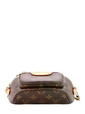 LOUIS VUITTON Monogram Canvas Mini Bum Bag - Brown