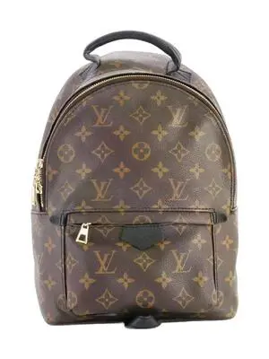 LOUIS VUITTON Palm Springs Monogram Canvas Pm Backpack - Brown