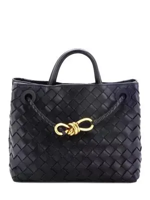 Bottega Veneta Bottega Veneta Intrecciato Nappa Andiamo Satchel Black