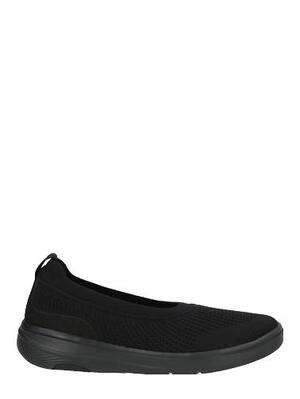 Fitflop Textile Fiber Ballet Flats - Black
