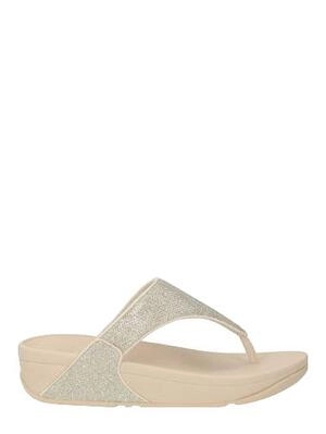 Fitflop Thong Sandals In Textile Fibers - Grey