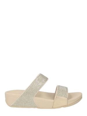 Fitflop Metallic Wedge Sandals - Grey