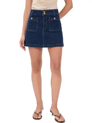 Paige Janelle Denim Skirt - Teatro