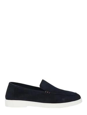 FABIANO RICCI Suede Leather Loafers - Blue