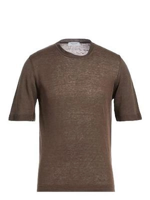 DANIELE FIESOLI T-shirt Size Linen, Cotton - Brown