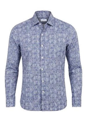 SONRISA Shirt Size Cotton - Blue