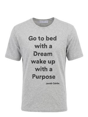 JACOB COHЁN T-shirt Size Cotton - Grey