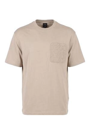 Armani Exchange T-shirt Size Cotton - Beige