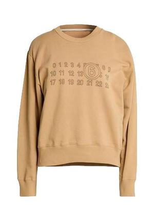 MAISON MARGIELA Cotton Sweatshirt - Camel