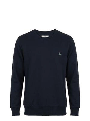 VIVIENNE WESTWOOD Cotton Sweatshirt - Navy