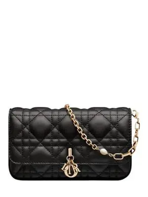Dior Lady Phone Pouch - Black