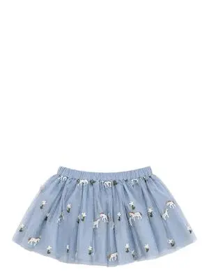 STELLA MCCARTNEY Stella McCartney Elastic Waist Midi Skirt