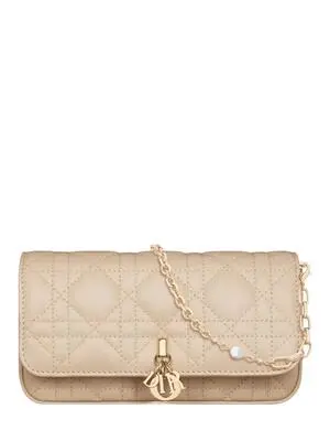 Dior Phone Pouch - Nude