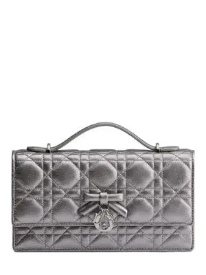 Dior Mini Flap Bag - Silver