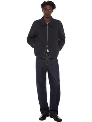 Helmut Lang Helmut Lang Terry Zip Jacket Navy