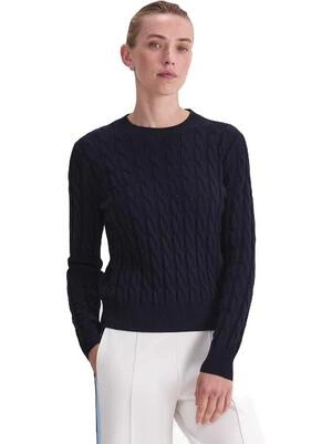 SPORTSCRAFT Merino Cable Knit Jumper - Navy