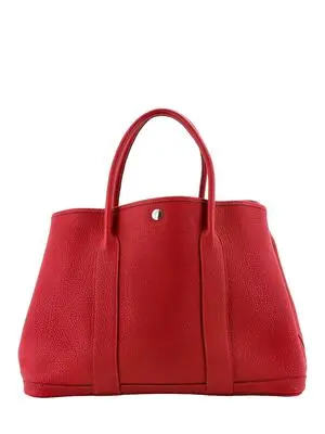 Hermès Garden Party Tote Leather 36 - Red
