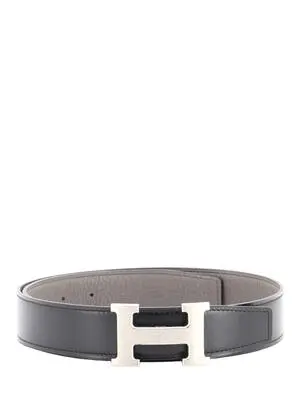 Hermès Constance Reversible Belt Leather Medium - Black