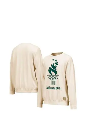 OUTERSTUFF Atlanta 1996 Summer Olympics Puff Emblem Sweatshirt - Cream