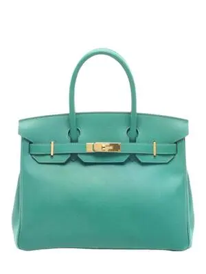 Hermès Hermès Birkin 30 Tote Bag Green