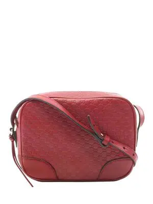 Gucci Gucci Bree Micro GG Mini Bag Red