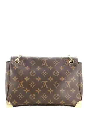 LOUIS VUITTON Louis Vuitton Trunkie Handbag Monogram Canvas Shoulder Bag Brown
