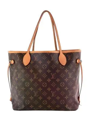 LOUIS VUITTON Monogram Canvas Neverfull Nm Limited Edition Sun Yitian Mm Tote Bag - Brown