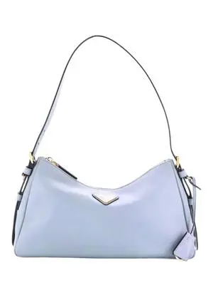 Prada Prada Aimee Shoulder Bag Leather Medium Hobo Bag Blue