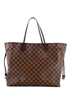 LOUIS VUITTON Louis Vuitton Neverfull Damier GM Tote Bag Brown