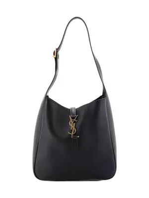 SAINT LAURENT Saint Laurent Le 5 A 7 Supple Leather Small Hobo Bag
