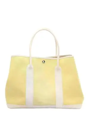 Hermès Hermès 2014 PM Garden Party Tote Bag Yellow