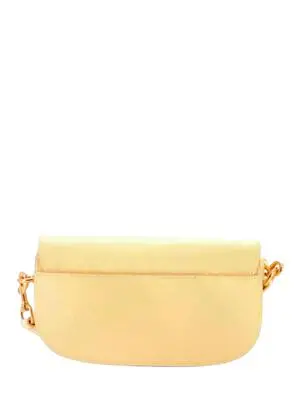 Dior Leather East West Crossbody Bag - Yellow
