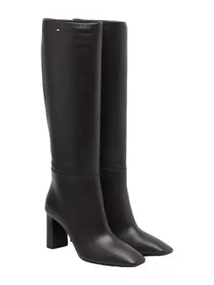 Max Mara Leather Knee-high Boots - Brown