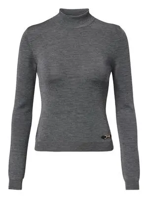 Gucci Horsebit Wool Sweater - Grey