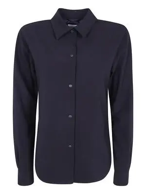 Aspesi Wool Blend Shirt - Black