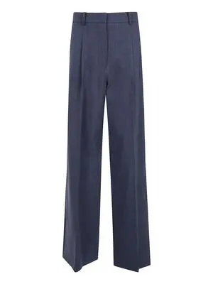Mantū Wide Leg Trousers - Black