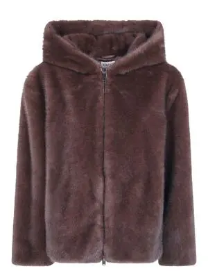 P.a.r.o.s.h Hooded Jacket - Brown