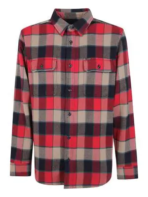 Filson Shirt Plaid "vintage Flannel Work - Red
