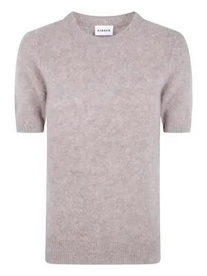 P.A.R.O.S.H P.A.R.O.S.H. Short Sleeve Yak And Wool Sweater