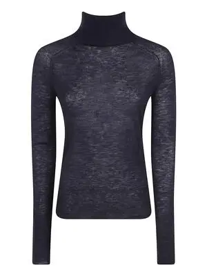 JOSEPH Yara Cashmere Turtleneck Sweater - Black