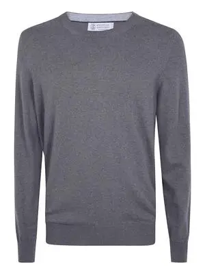 Brunello Cucinelli Cashmere Sweater - Gray