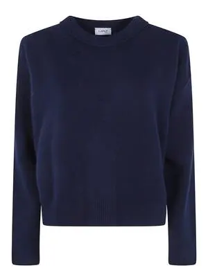 MRZ MRZ Cropped Oversized Round Neck Sweater
