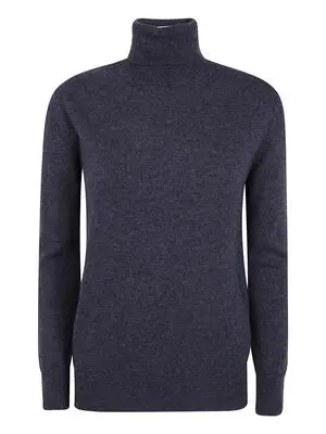 DRHOPE Cashmere Essential Dolcevita Sweater - Gray