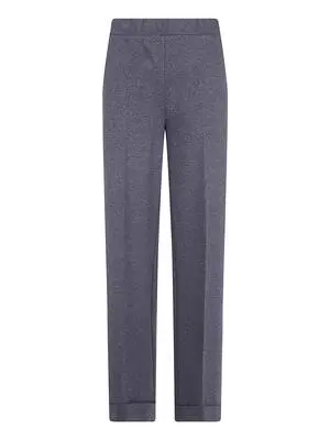 SEMICOUTURE Wide Leg Coline Trousers - Gray