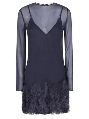 SEMICOUTURE Mini Dress - Black