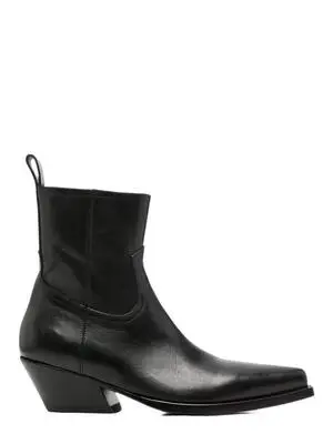 ANN DEMEULEMEESTER Ann Demeulemeester Pointed-Toe Ankle Boots