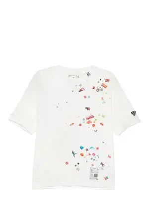 Mihara Yasuhiro Graphic-print T-shirt - White