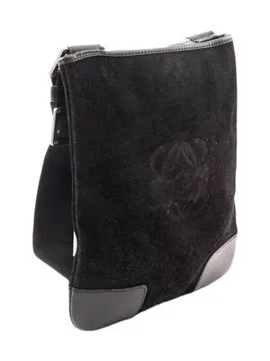 Loewe Anagram Shoulder Bag - Black