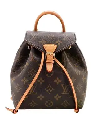 LOUIS VUITTON Monogram Canvas Montsouris Nm Bb Backpack - Brown