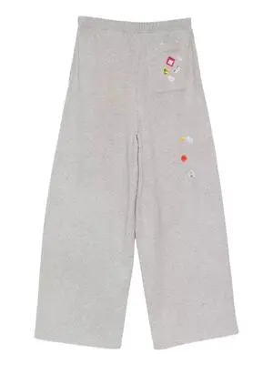 Mihara Yasuhiro Sticker-print Track Pants - Grey